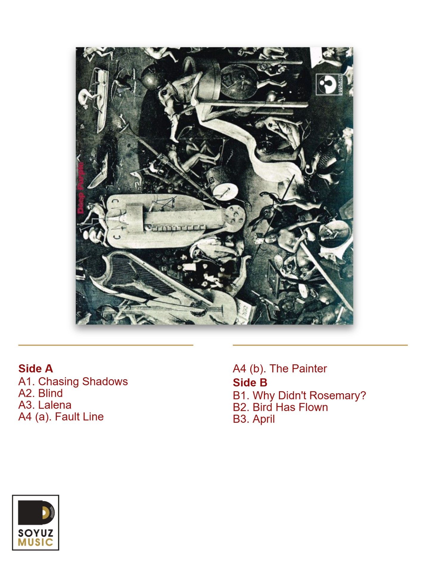 Deep Purple. Deep Purple (LP/винил) — фото 1