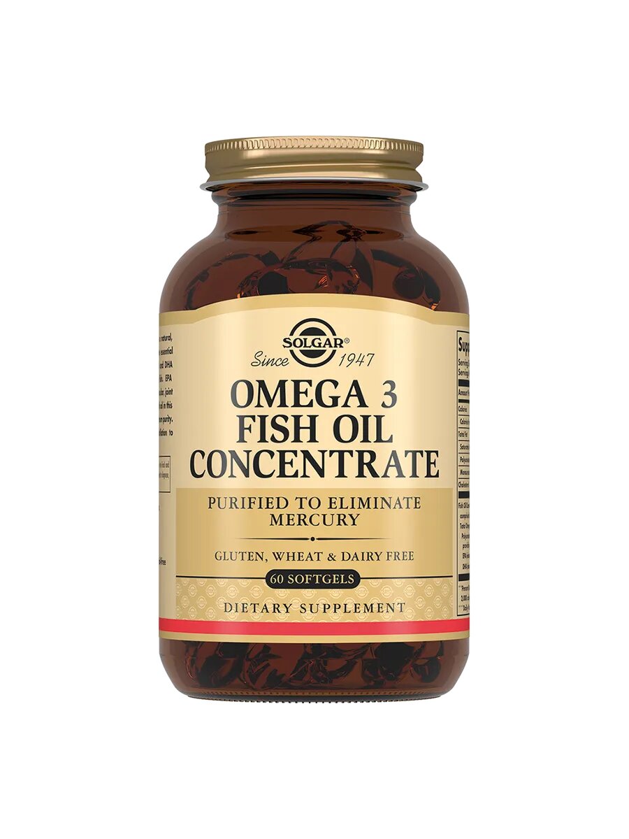 Solgar Концентрат рыбьего жира Омега-3 / Omega 3 Fish Oil Co