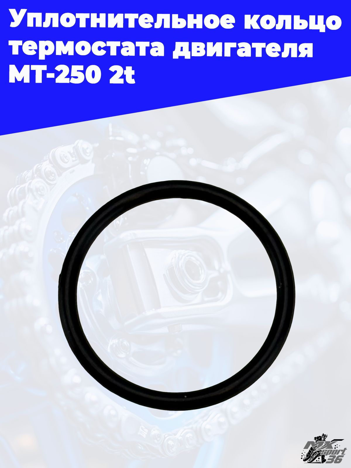 Уплотнительное кольцо термостата двигателя MT-250 2T — фото 1