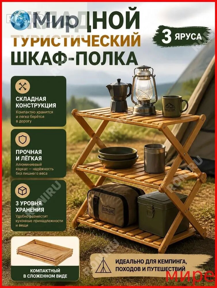 Шкаф складной туристический