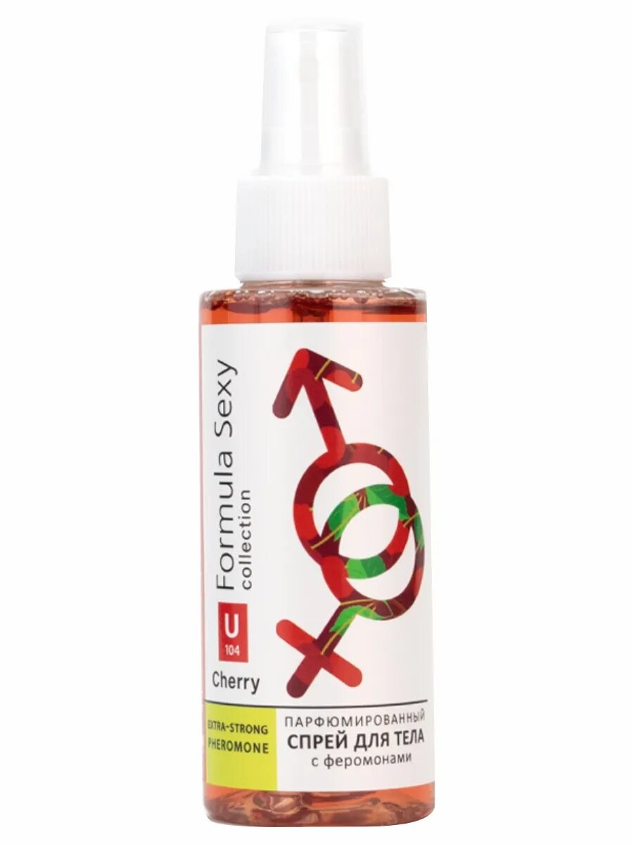 Спрей для тела парфюмированный с феромонами Formula Sexy Cherry U104 100мл