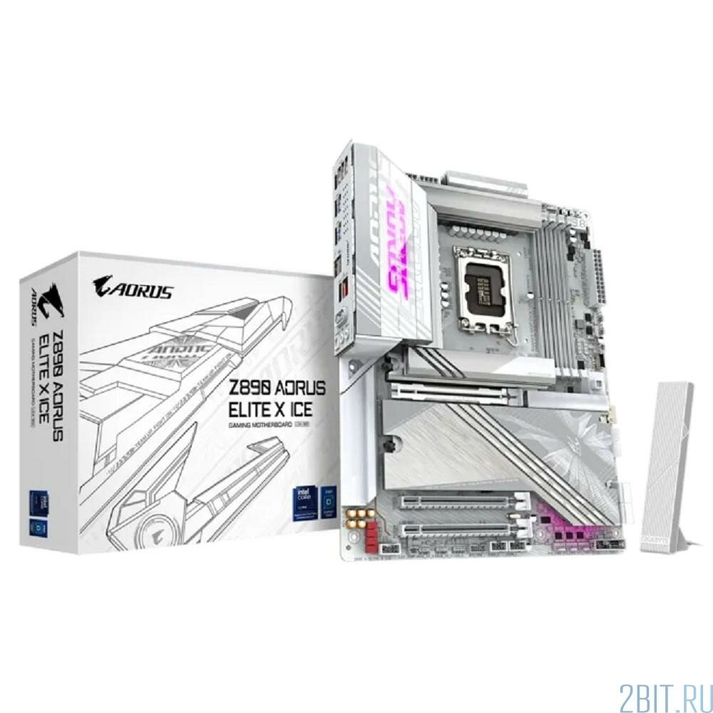 Материнская плата gigabyte Z890 AORUS ELITE X ICE