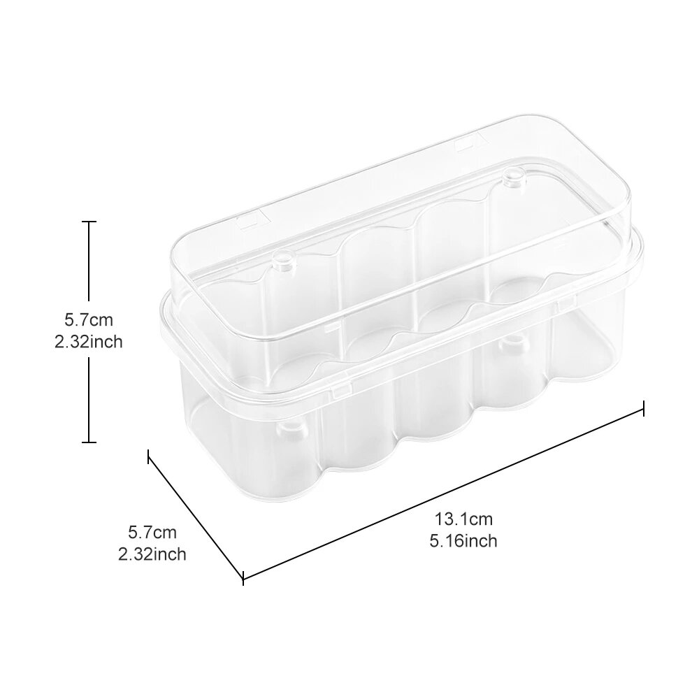 Стеклянные флаконы SALORIE 3/5/7/10 мл, 10 шт. 10ml storage case