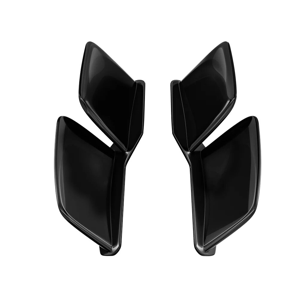 Заднее крыло для BMW S1000RR M1000RR 2023-2025, черный, Glossy Plastic