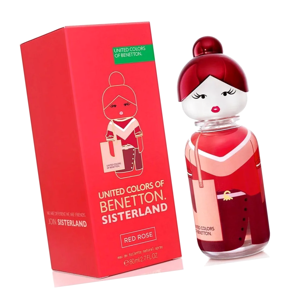 Духи Бенеттон Систерленд Ред Розе для женщин 80 мл - Benetton Sisterland Rose