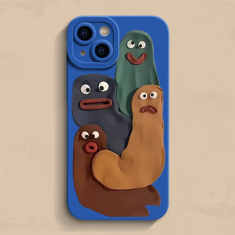 OPPO Другие модели Полный чехол-защита с резиновой поверхностью, европейский стиль - Синий Кляйн