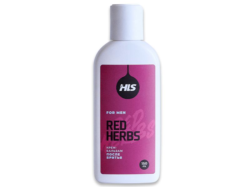 Крем-бальзам после бритья (спиртовой) HLS "RED HERBS" 150мл