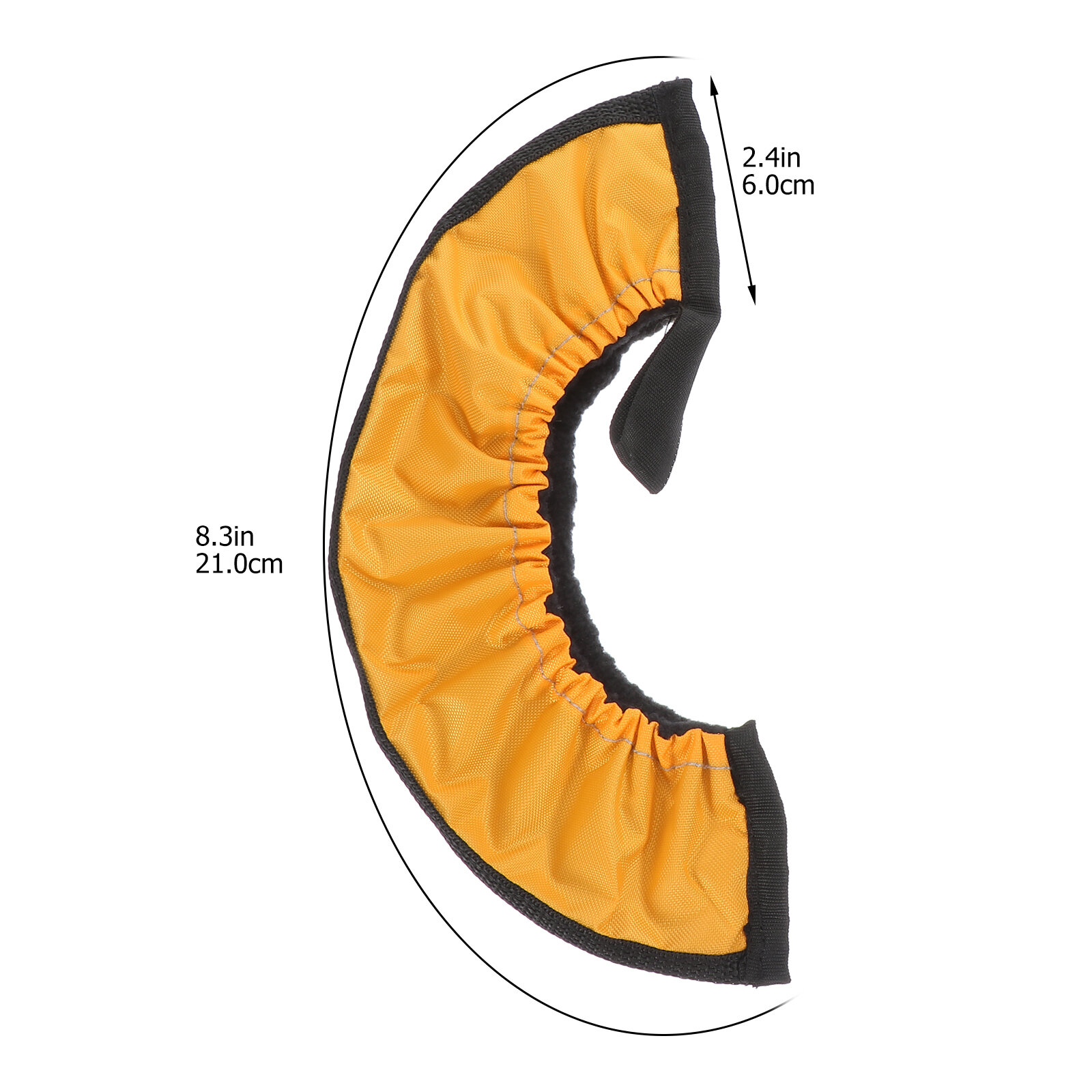 Мягкий чехол ce skate guard для защиты лезвий, предотвращает повреждения, 1 шт, размер 21x6 см