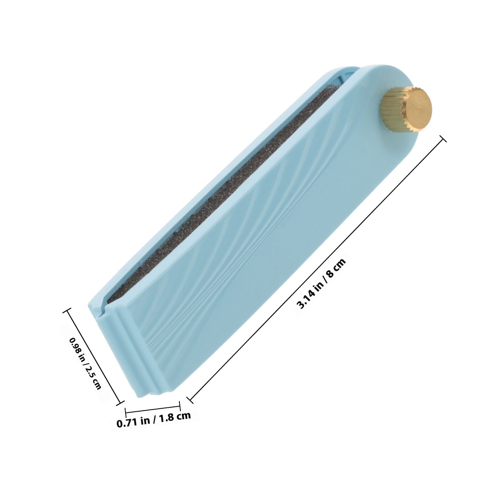 Держатель Для Гитарных Струн Синего Цвета Размером 8.00X2.50X1.80Cm Уменьшает Шум При Игре На Гитаре