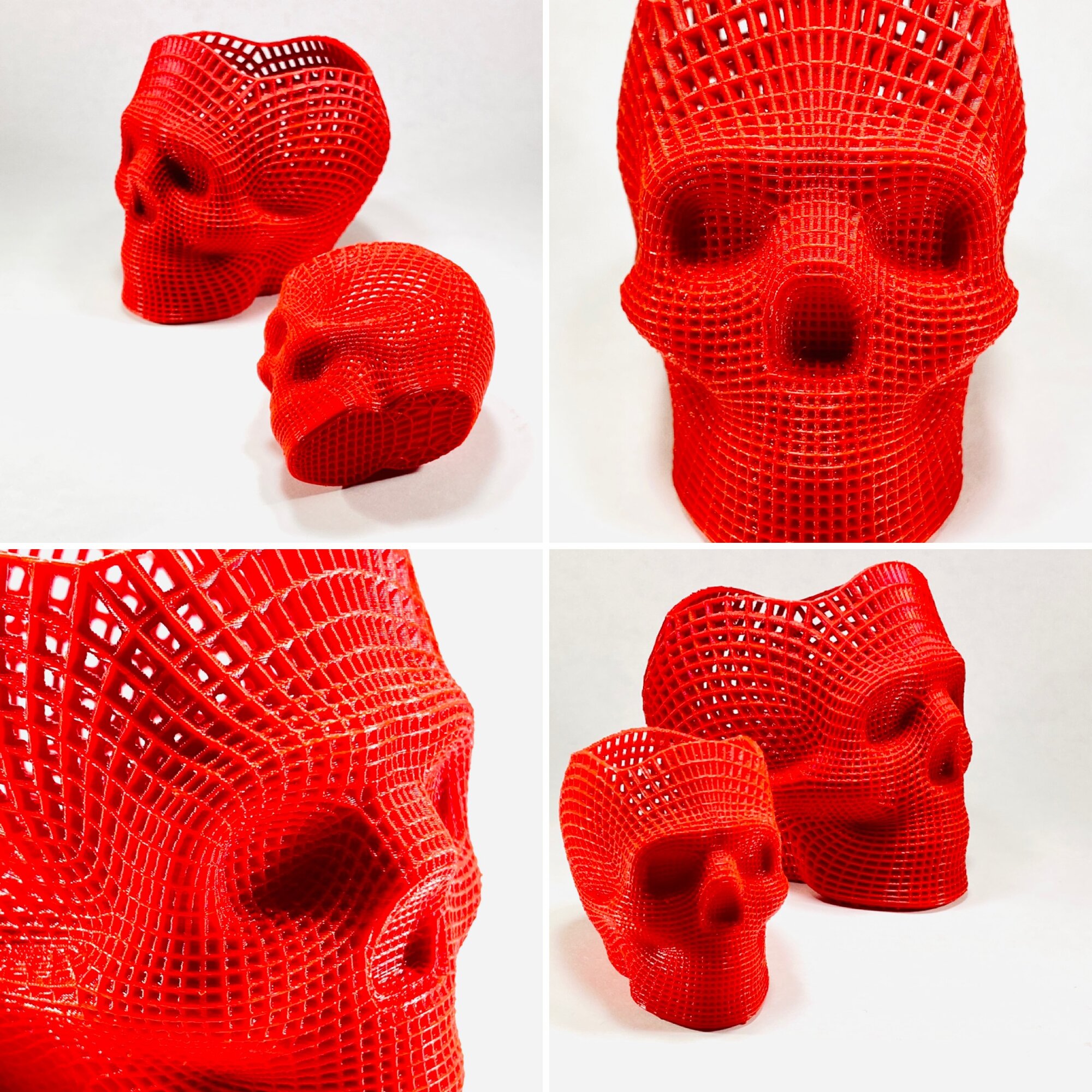 Ваза декоративная дизайнерская, 3D-печать, 3DOPRU арт. VASE-PR-115686