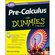 1,001 Pre-Calculus Practice Problems for Dummies，Reprinted paperback book