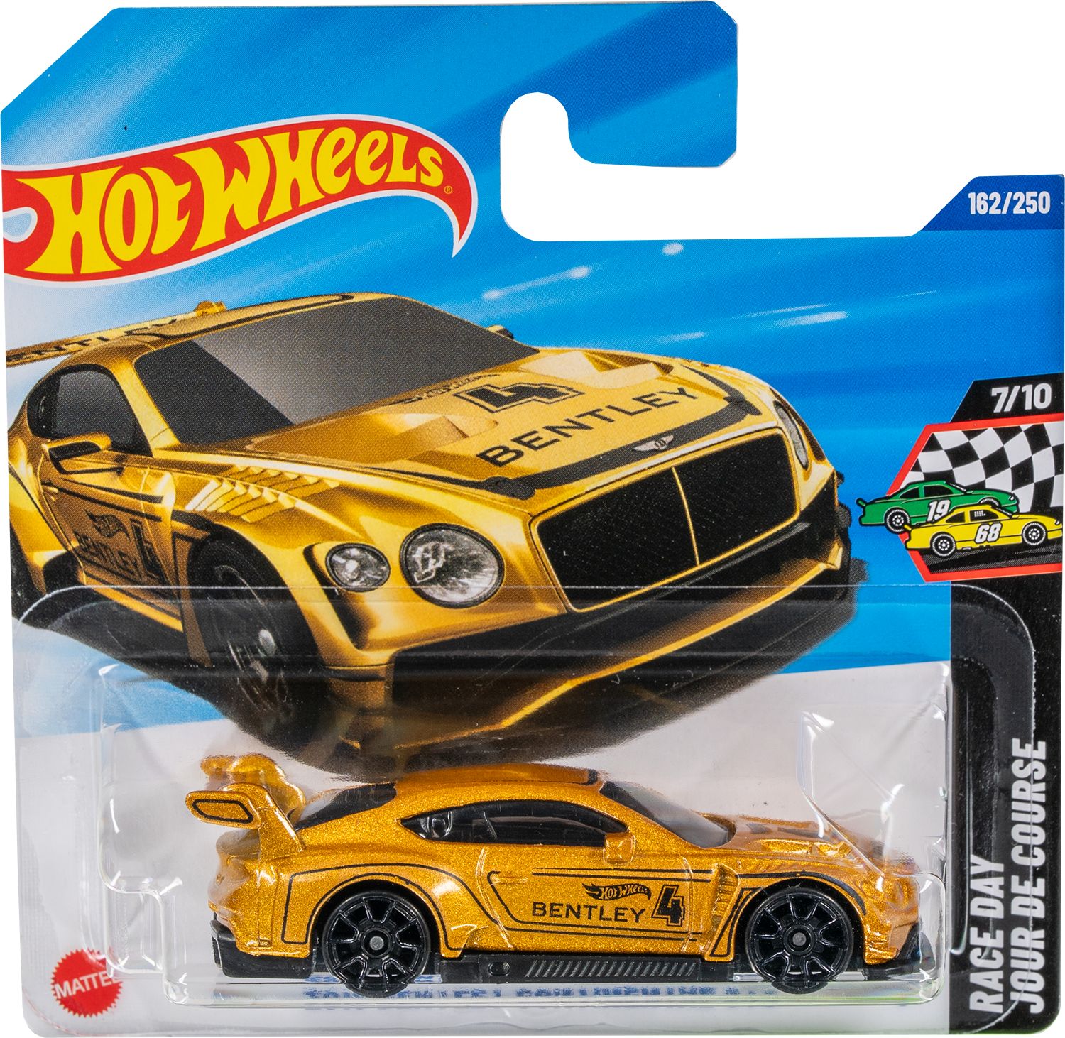 Машинка Hot Wheels 2018 Bentley Continental GT3