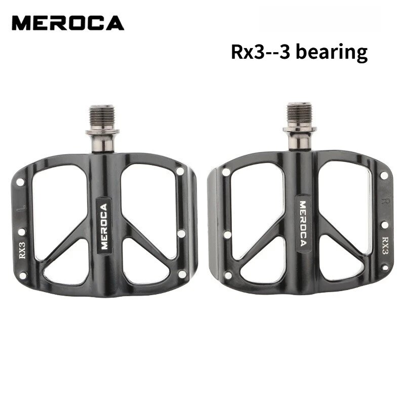 Педали MEROCA RX1 алюминиевые для горных велосипедов RX3 3 bearing