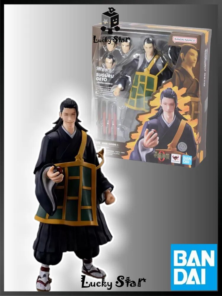 (фигурки)BANDAI S.H.F Naruto Series, SUGURU GETO,-JUJUTSU KAISEN 0- Театральная версия, Ся Юцзе, Genuine, Этот товар в настоящее время распродан, пожалуйста, свяжитесь со мной перед оформлением заказа