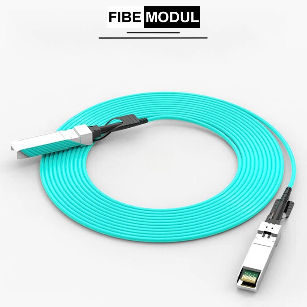 Активный оптический кабель AOC 10G SFP+ к SFP+ OM2 3M/5M/7M/10M/20M fibemodul 10G-AOC-OM3, 3Meter