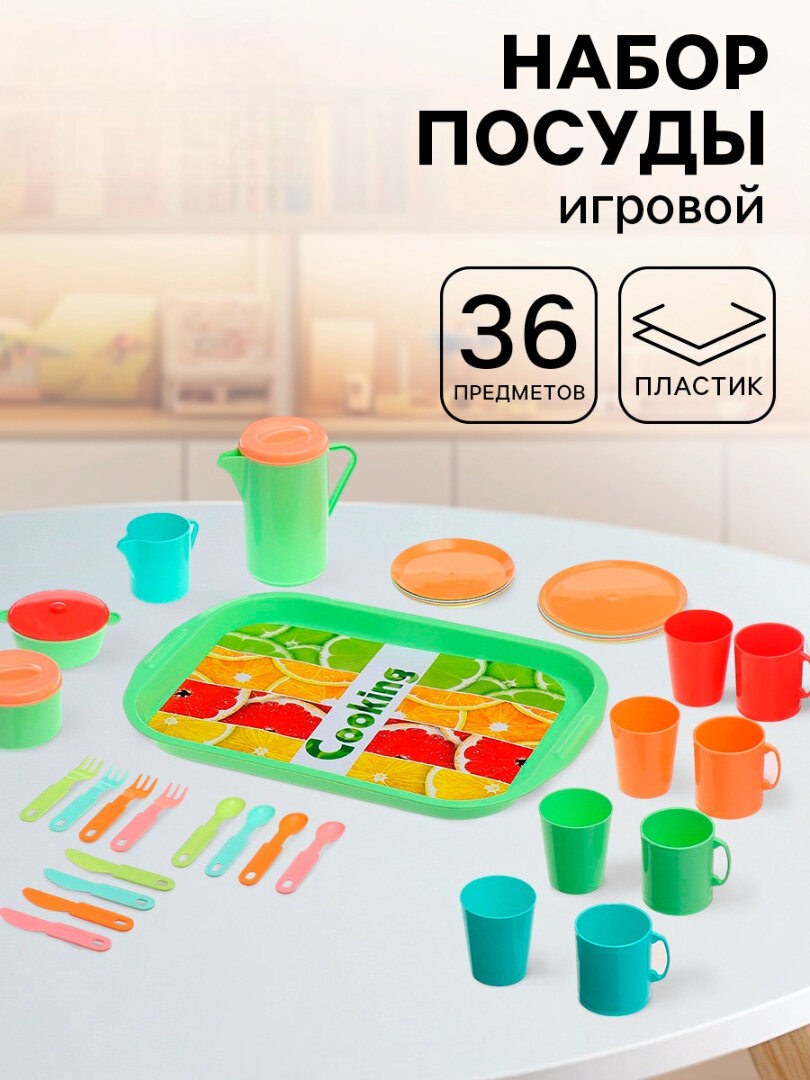 Игрушка Happy Valley Юный гурман 36 предм.