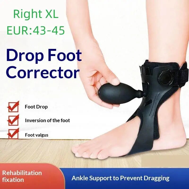 Ортез AFO для стопы при синдроме отвисающей стопы Right XL