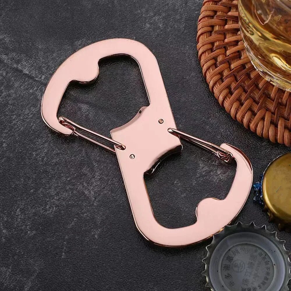 Многофункциональный карабин из нержавеющей стали Black Diamond Желтый, rose gold