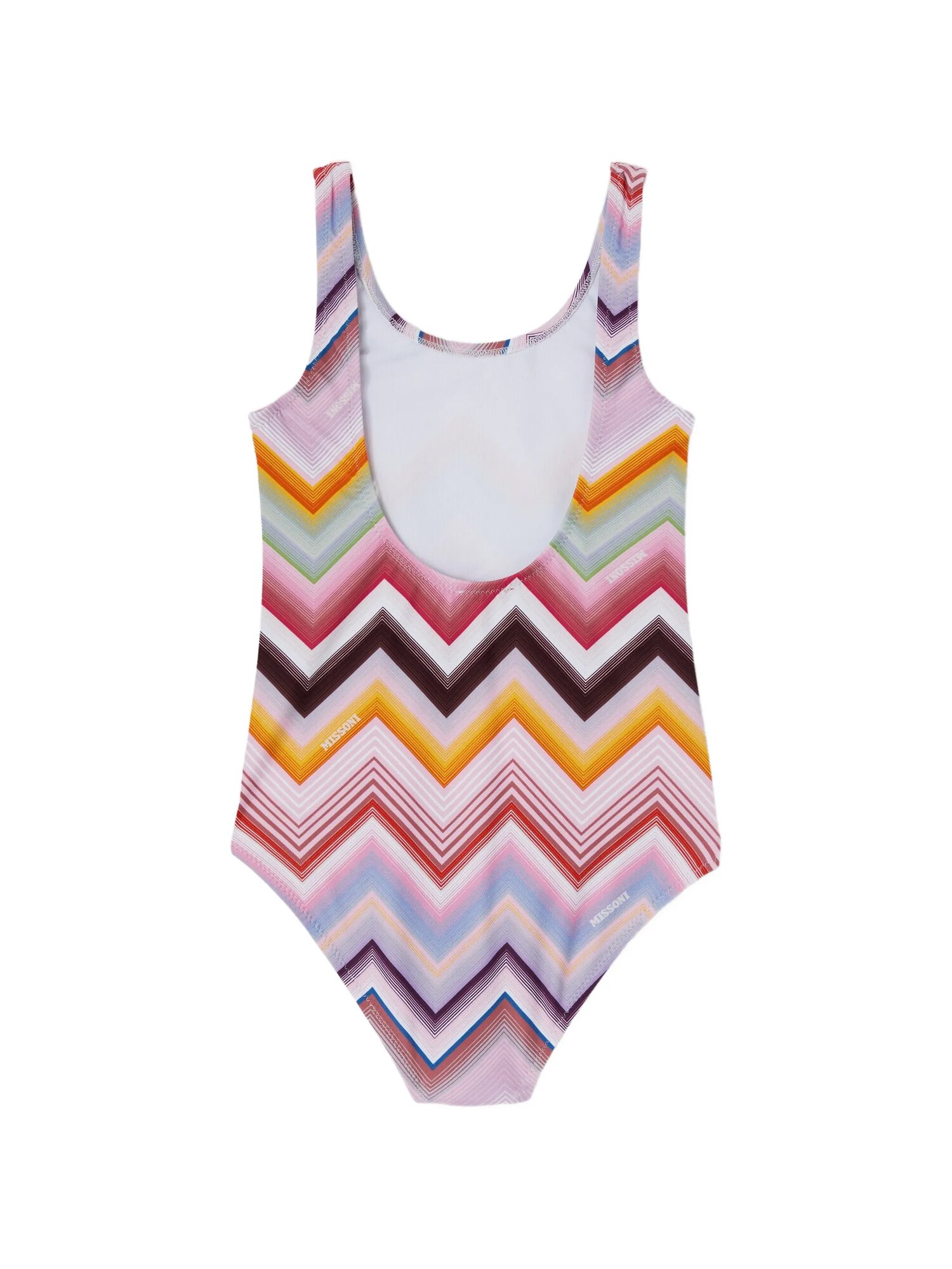 Купальник Missoni Zigzag-pattern swimsuit, размер 152, розовый — фото 1