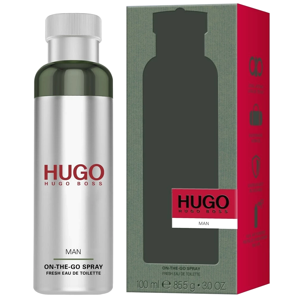 Мужской eau de toilette Hugo Boss Hugo Man On The Go Spray 100 мл / Хьюго