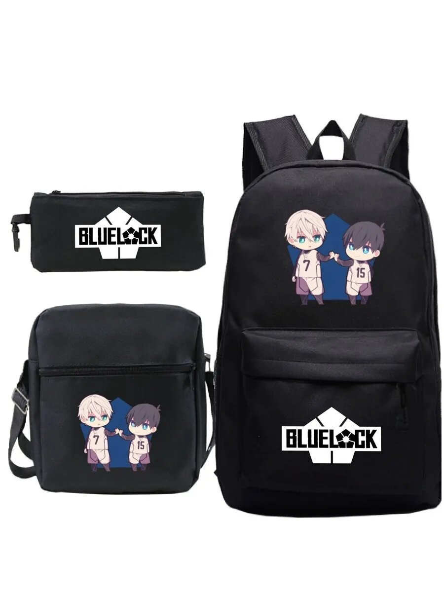 Рюкзак Синяя Тюрьма Блю Лок Blue Lock