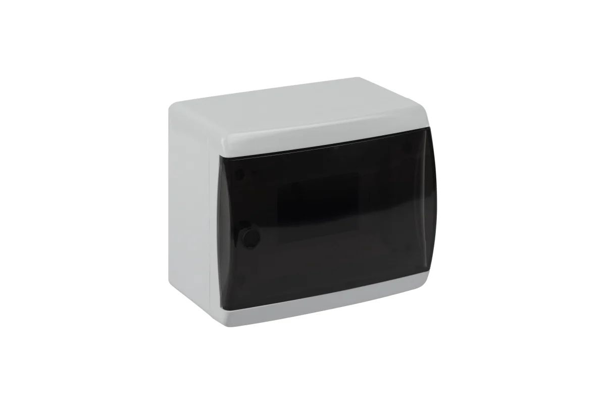 Корпус пластиковый навесной ЭРА COMFORT ЩРН-П-6 IP41 прозрачная крышка белый