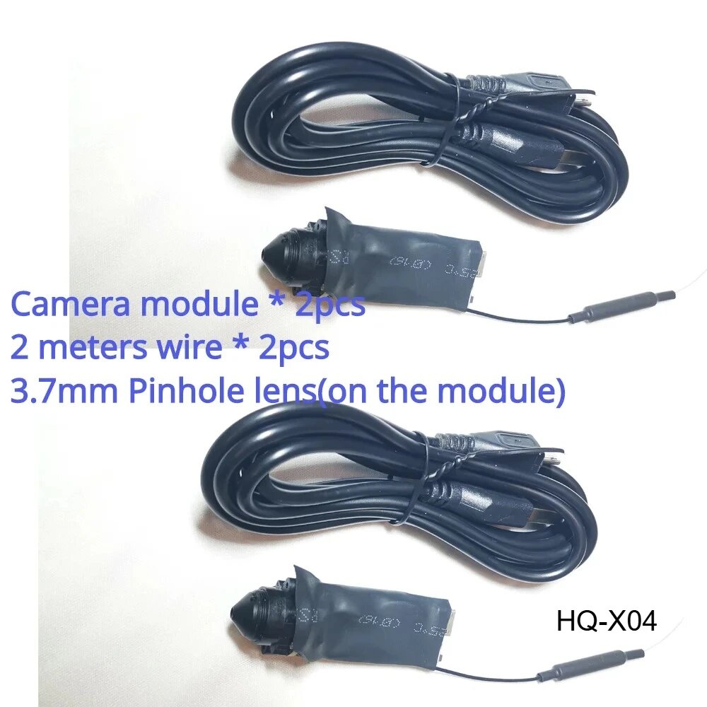 Gulinsan DIY Camera Module Mini 1080P set 2pcs 3.7mm