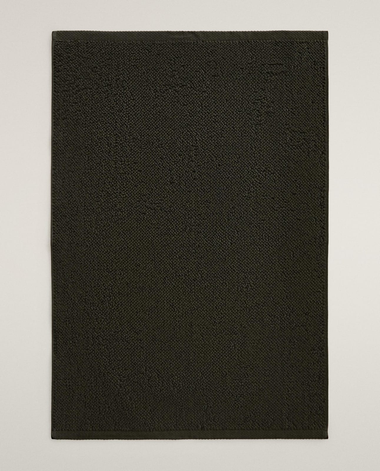 Коврик ZARA HOME Гладкий коврик для ванной, зеленый, 50x70 см 5540/015/529-31