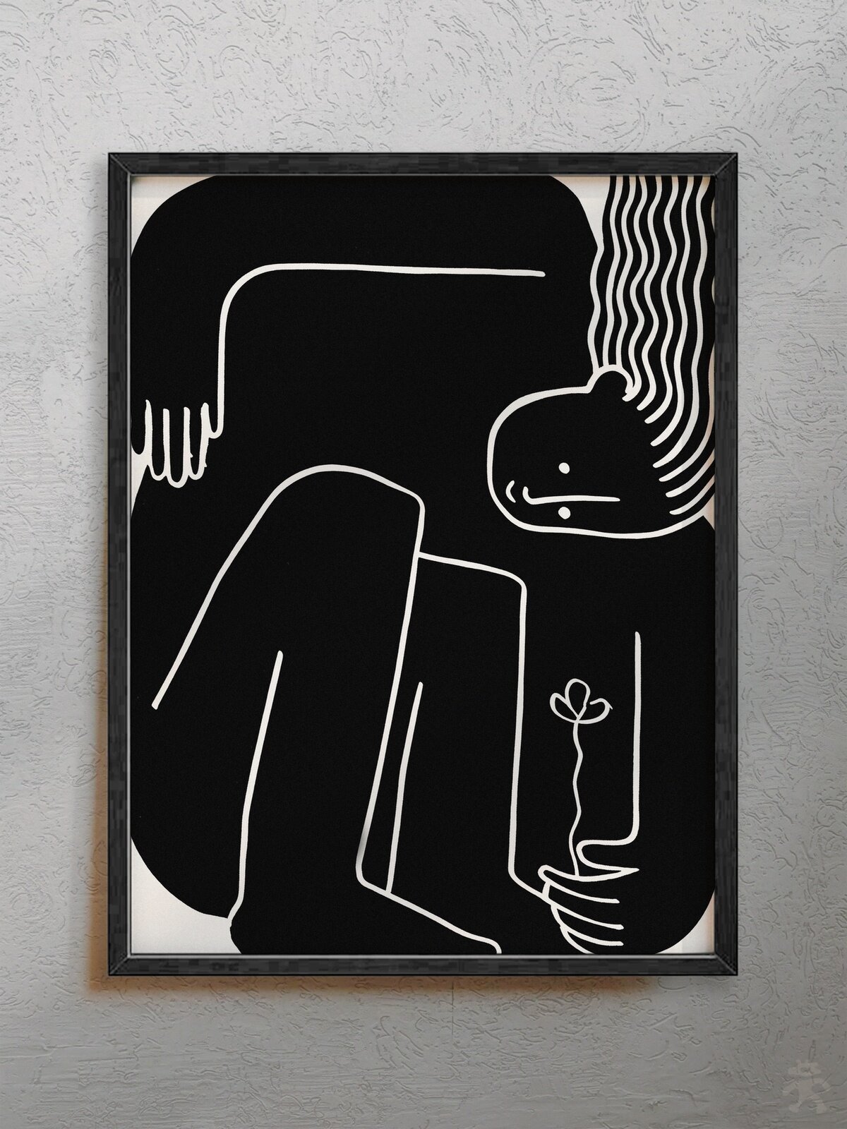 Интерьерный постер "Eve" в стиле pinterest, формата 30x40 см