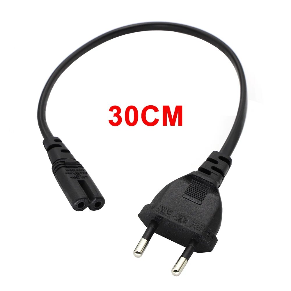 Кабель питания HBXINTAO EU 30 см C7 2-контактный