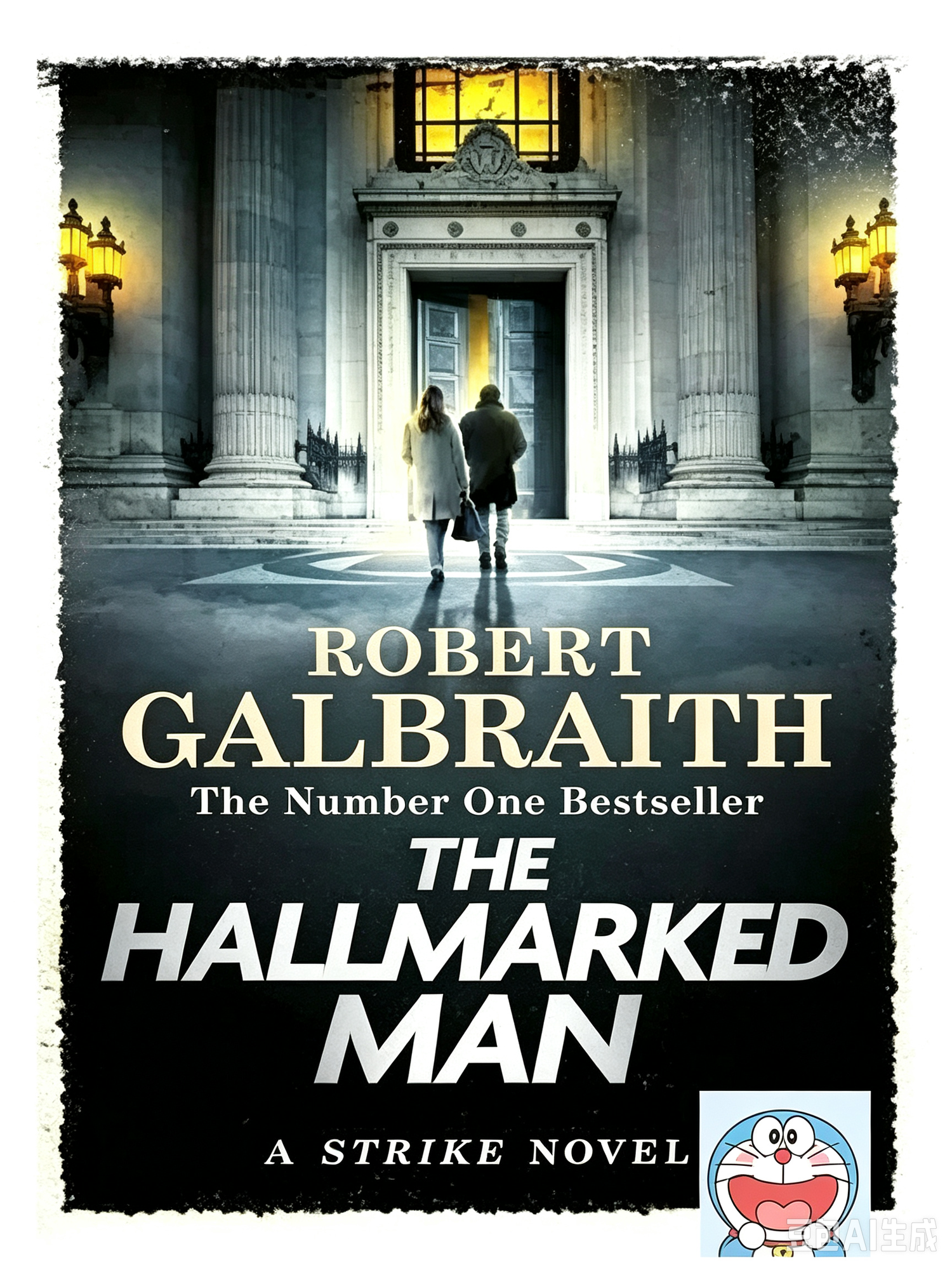 Книга The Hallmarked Man Роберта Гэлбрейта, криминальный триллер #8 серии Корморан Страйк, бестселлер