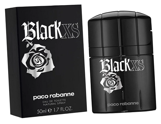 Мужской аромат Пако Рабан Блэк Иксес 50 мл - Paco Rabanne Black XS Old Design