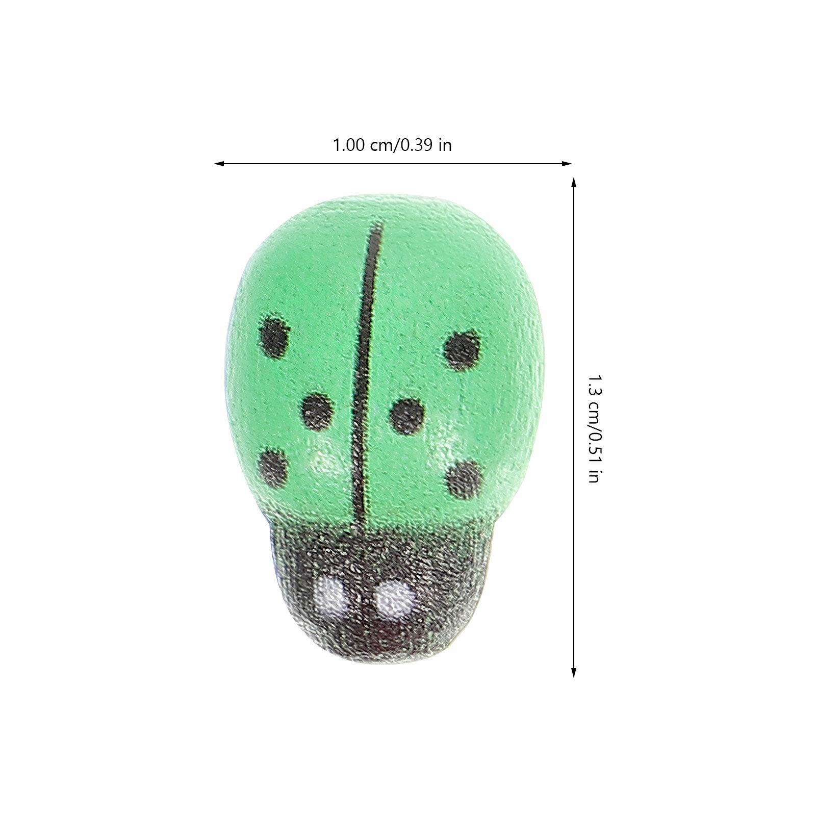 200 Штук Мини Жуки Орнаменты Мiniature Animals Figurines Для Бонсай Размер 1 30X1 00X0 50Cm