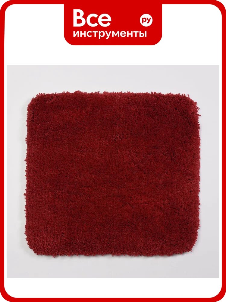 Коврик для ванной WasserKraft Каммель (Kammel) True Red BM-8337