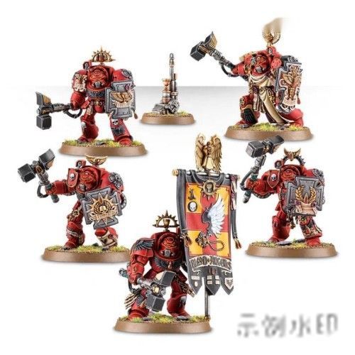 TERMINATOR ASSAULT SQUAD / Вархаммер 40к смола / Warhammer 40000 миниатюры
