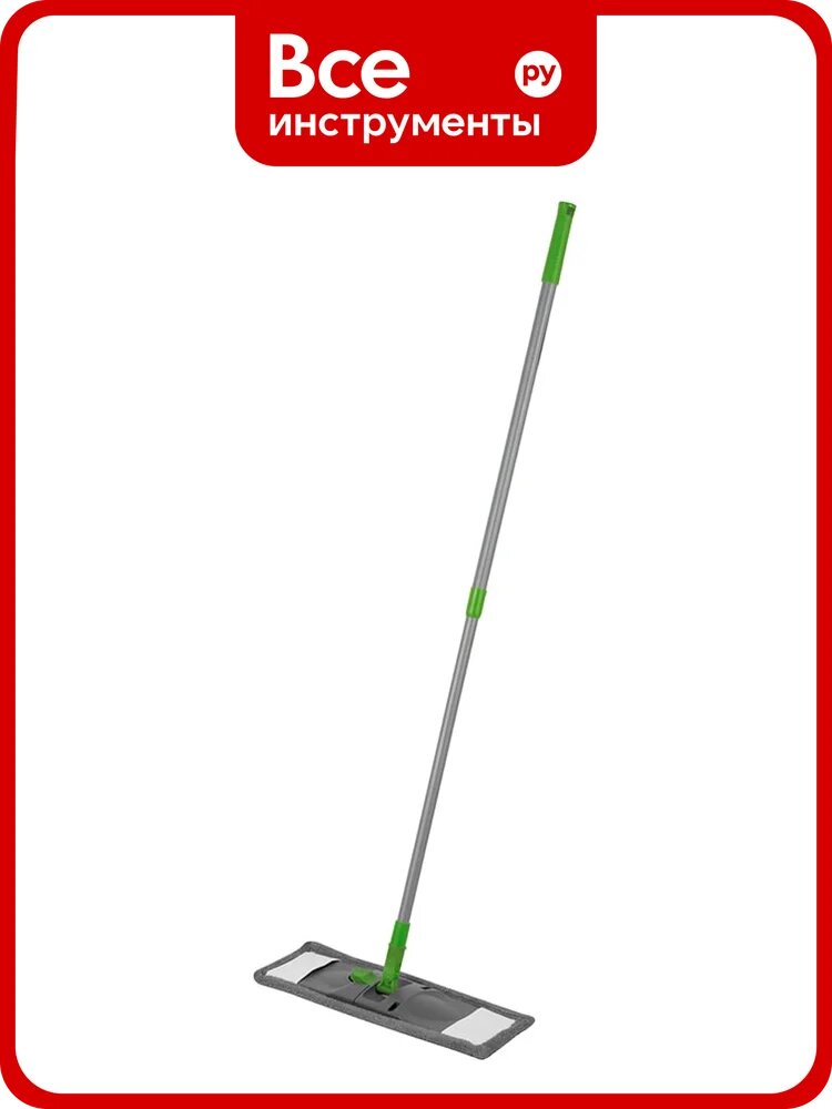 Швабра для пола с насадкой из микрофибры Рыжий кот Mop Click 310476