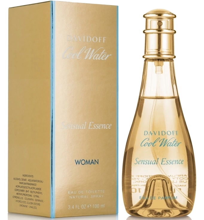 Женская парфюмерная вода Davidoff Sensual Essence 100 мл - Давыдов Кул Ватер Сенсуал Эссенс