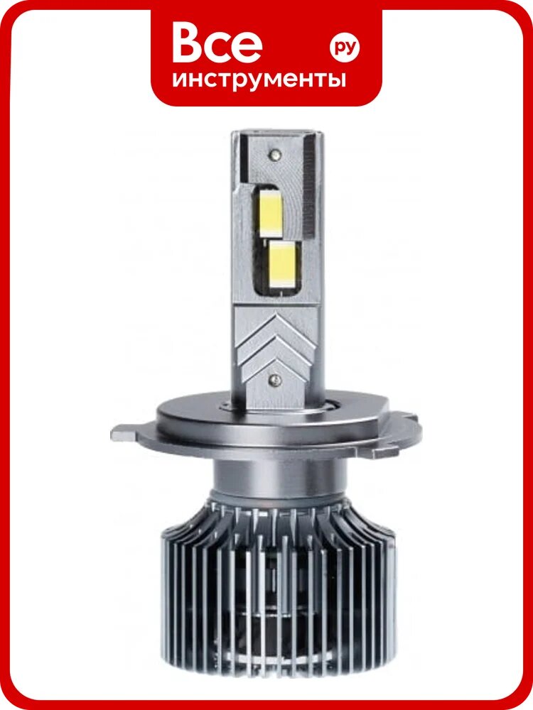 Светодиодные лампы Optima Light H4 Optima Premium LED авангард 70W, 12-24V, 5500K, 6800lm, комплект 2 шт A-H4