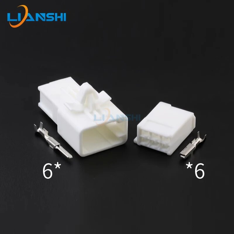 6240-1107 6240-5118 OEM 6-контактный разъем указателя поворота (папа-мама) с Male and Female
