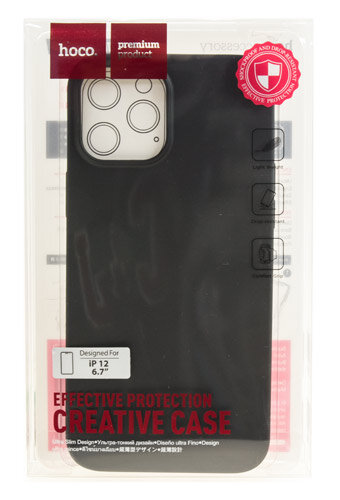 Накладка Hoco Fascination для iPhone 12 Pro Max 6.7 черный