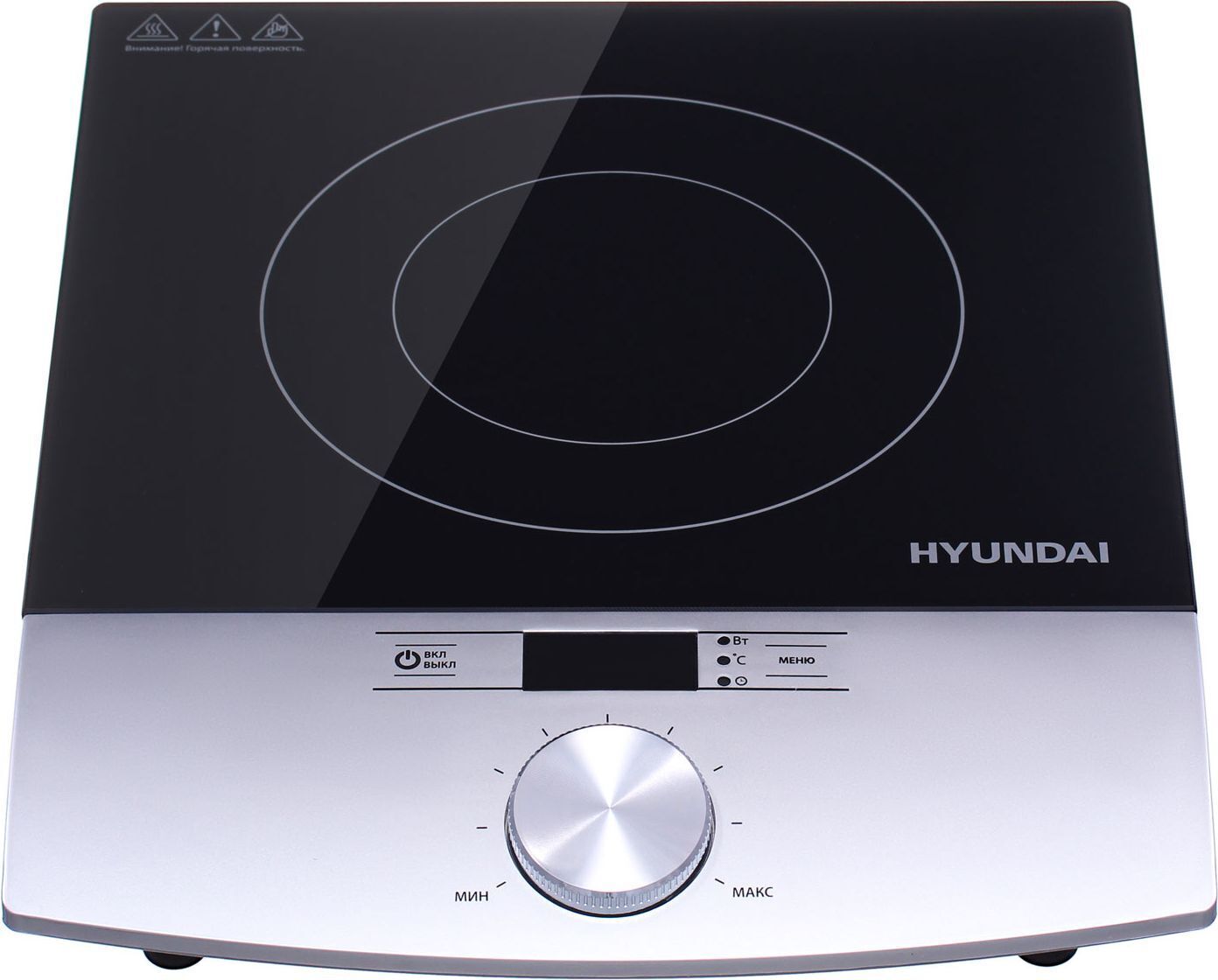 Hyundai Индукционная настольная плита HYC-0102, черный