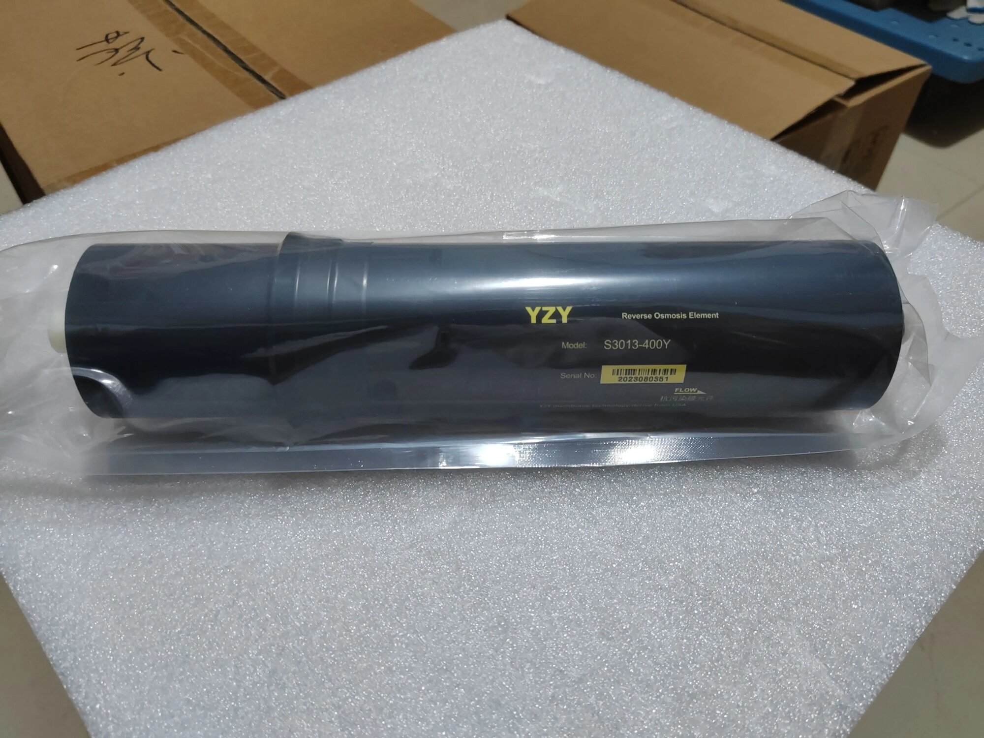 Мембрана обратного осмоса Yinzhiyuan Haina S3013 400G фильтр для воды высокая десалинизация антизагрязнение