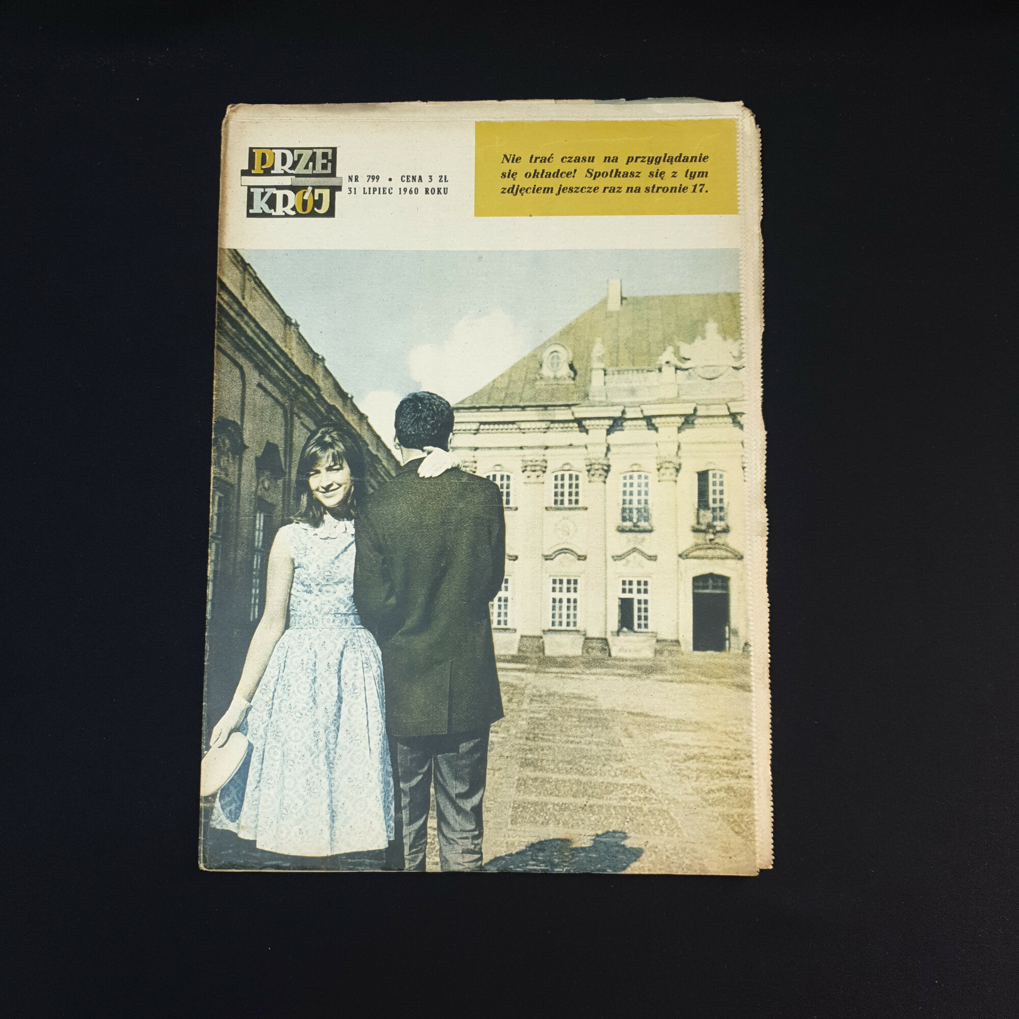 Журнал винтажный, СССР. Польское издание Пшекруй, выпуск 799 от 31 июля 1960 года