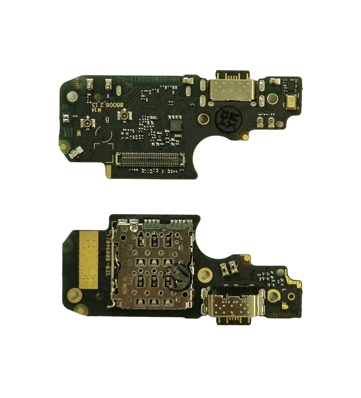 Нижняя плата для Xiaomi Poco X4 Pro 5G, 2201116PG, с разъемом зарядки и микрофоном