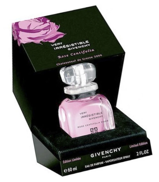 Женский парфюм Givenchy Very Irresistible Rose Centifolia De Chateauneuf De Grasse 2006 60 мл