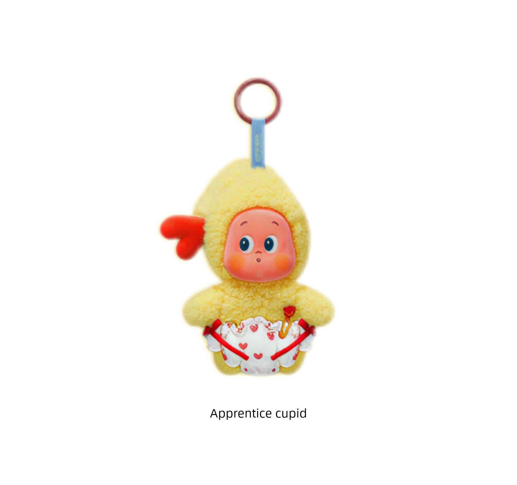 POP MART Звездная любовь Пушистый брелок Начинающий Купидон Запечатанная упаковка