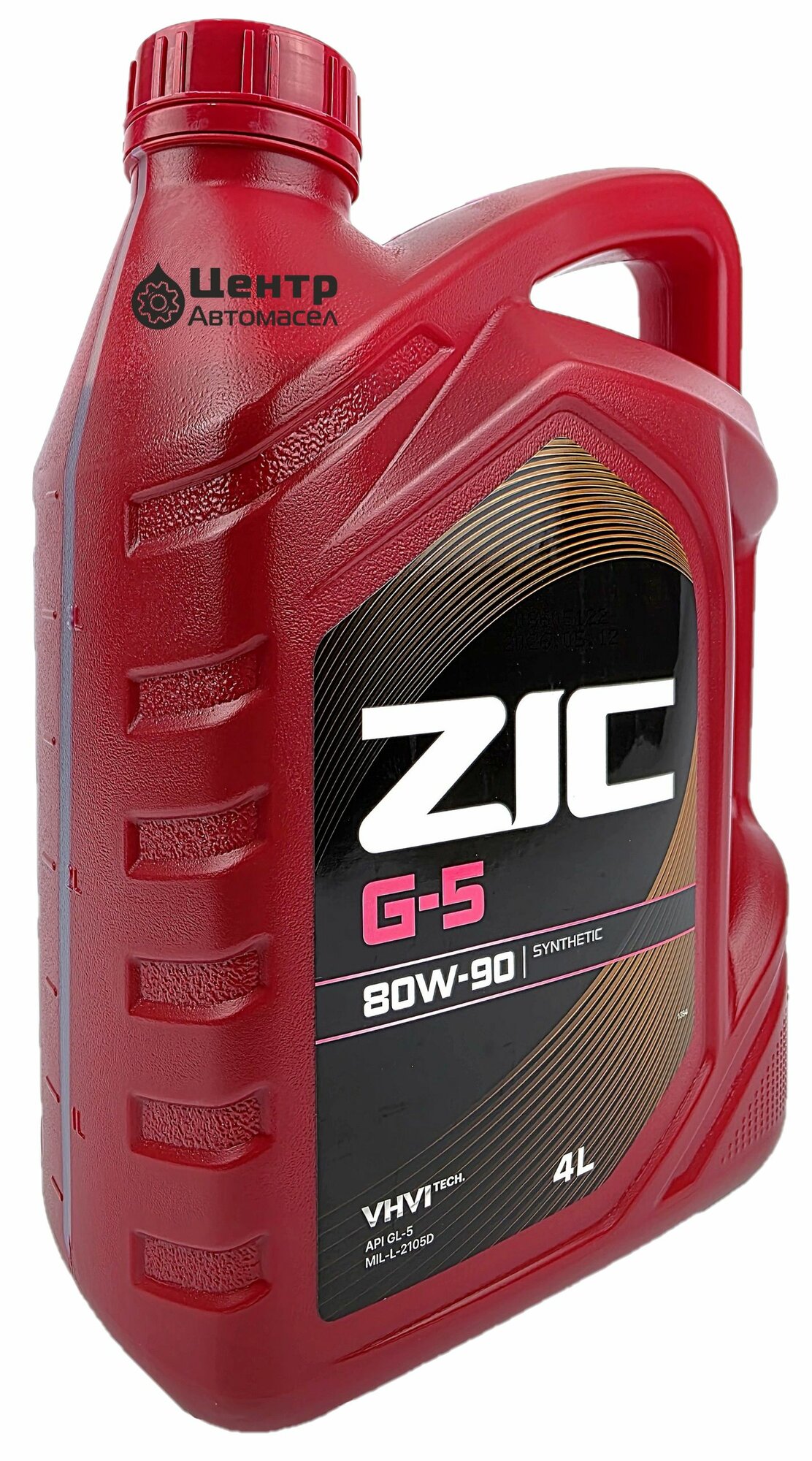 ZIC G-5 80W-90, 4л, синтетическое трансмиссионное масло