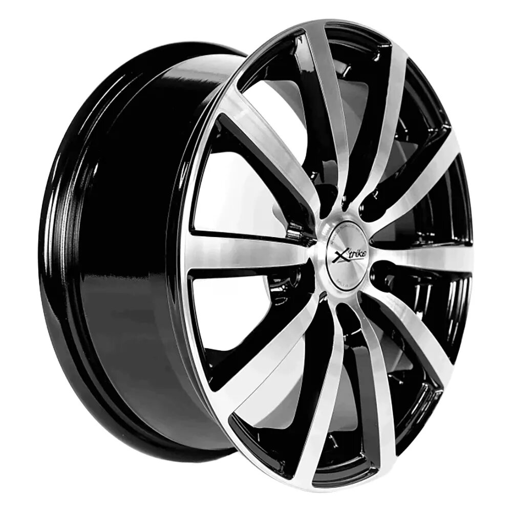 Колесный диск X'trike X-115 6x15 5x105 ET38 D56.6 BK/FP литой