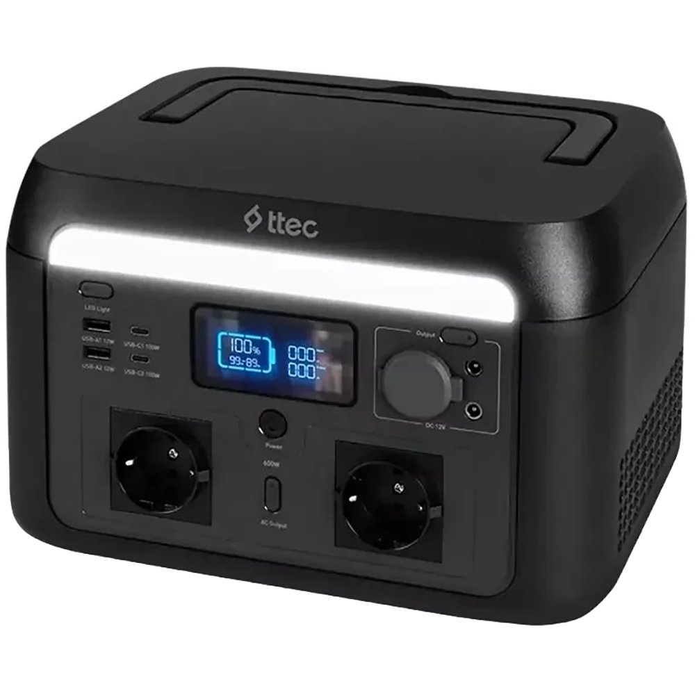 Электростанция портативная TTEC PowerMax Pro 600W 2PS002S