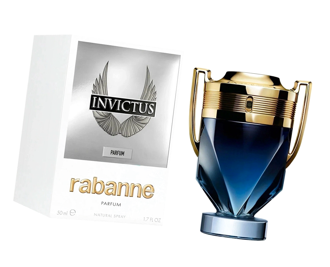 Мужские духи Paco Rabanne Invictus Parfum 50 мл аромат - Инвиктус Парфам Пако Рабан